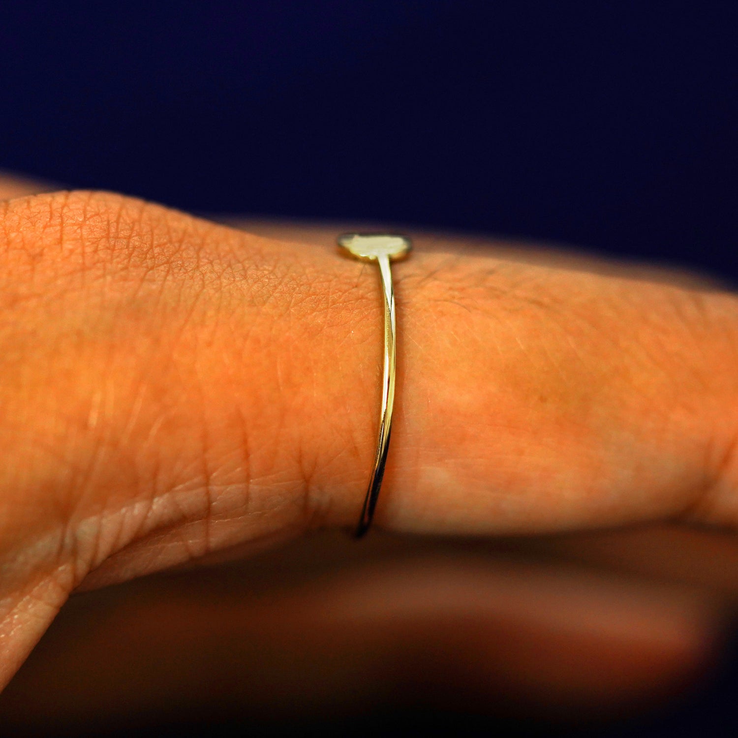 Circle Ring - Minimalist Fine Jewelry - Automic Gold