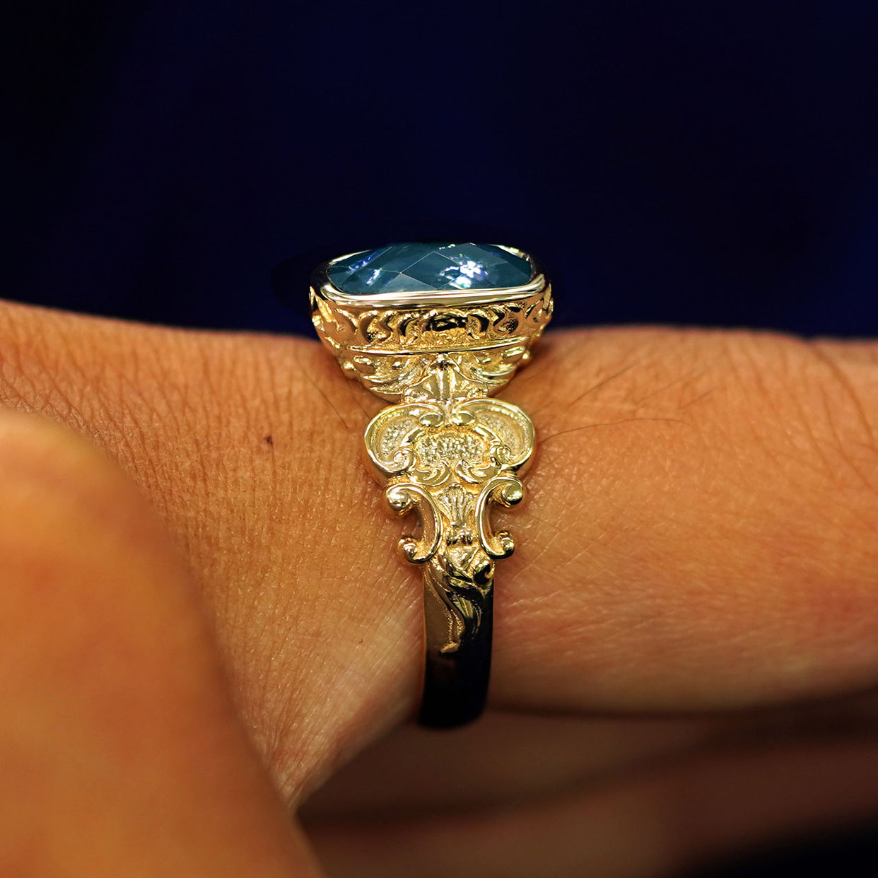 Automic Gold Royalty Ring | Sustainable Fine Jewelry