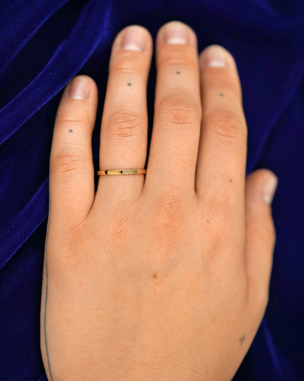 Butch Ring - Solid 14k Gold Jewelry - Automic Gold