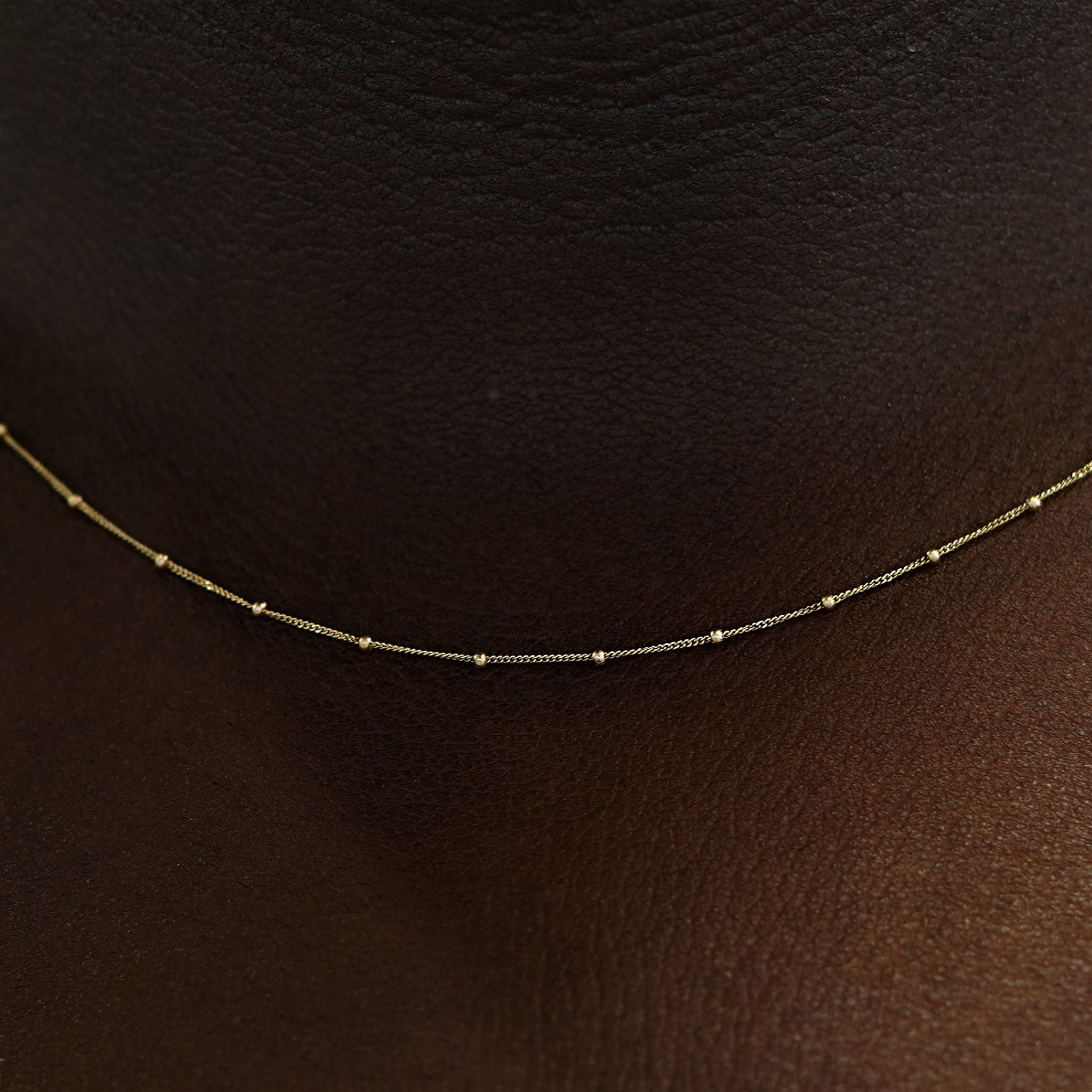 Automic Gold Beaded Essential Chain | Sustainable Fine Jewelry