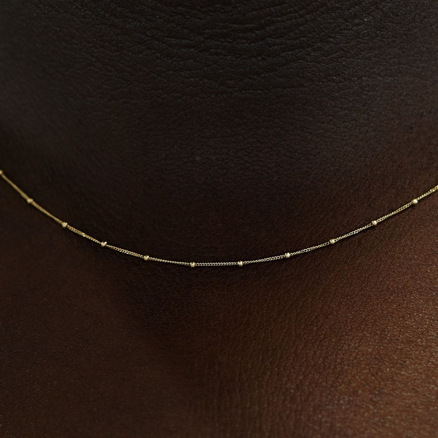 Automic Gold Beaded Essential Chain | Sustainable Fine Jewelry