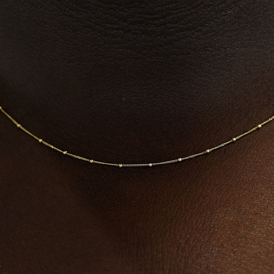 Automic Gold Beaded Essential Chain | Sustainable Fine Jewelry