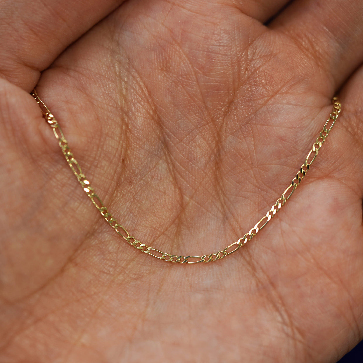 Automic Gold Figaro Chain | Sustainable Fine Jewelry