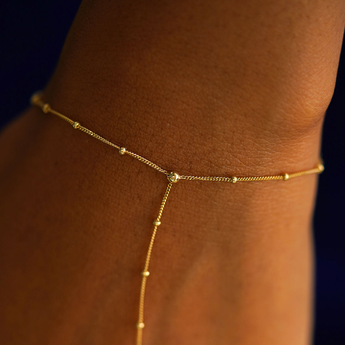 Automic Gold Hand Bracelet | Sustainable Fine Jewelry