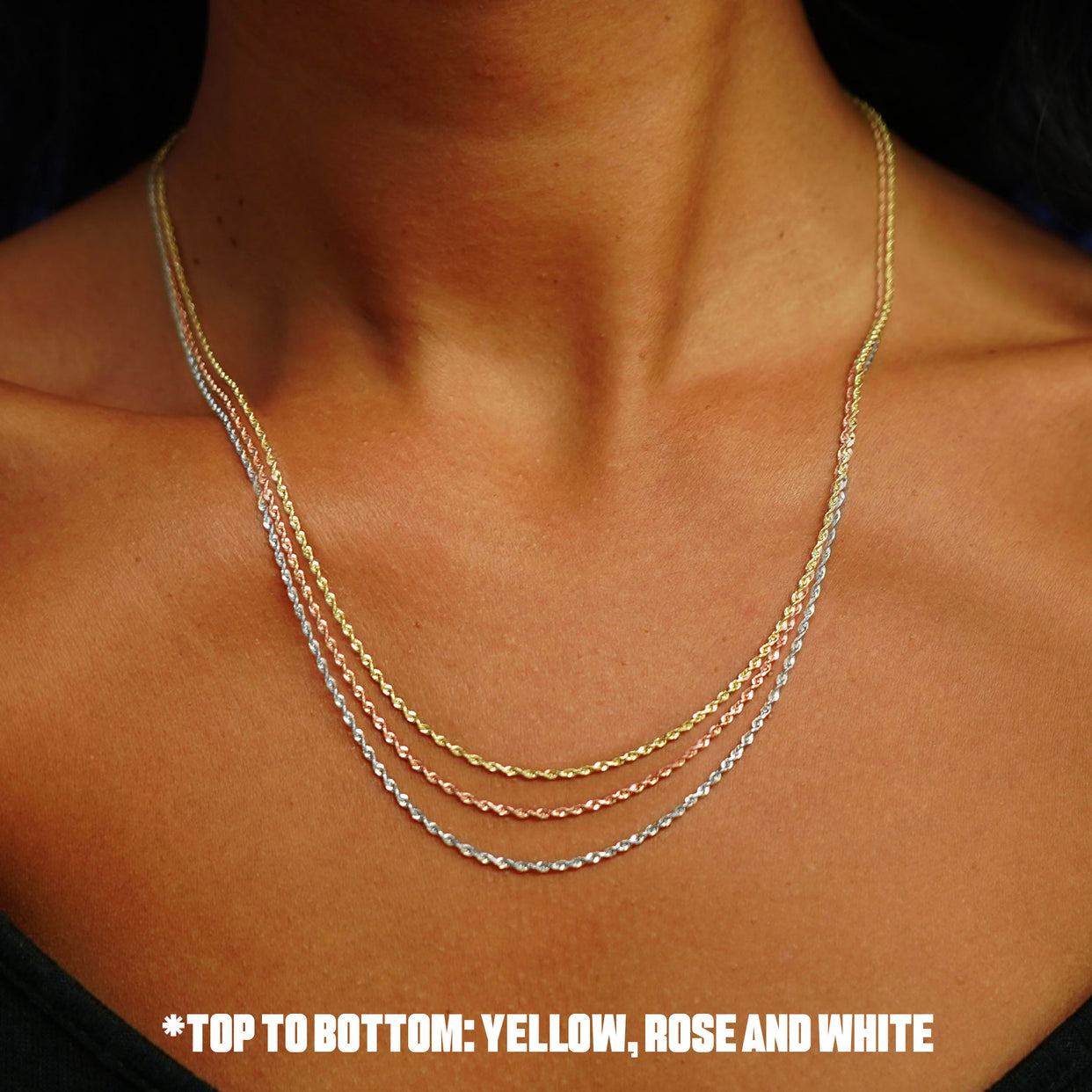 Automic Gold Rope Chain | Minimalist Sustainable Fine Jewelry