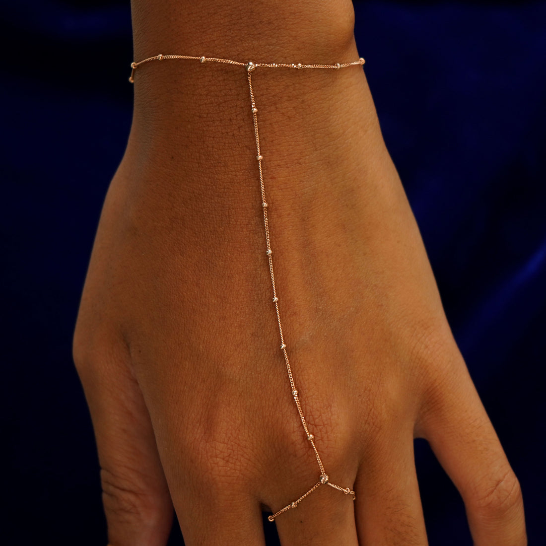 Automic Gold Hand Bracelet | Sustainable Fine Jewelry