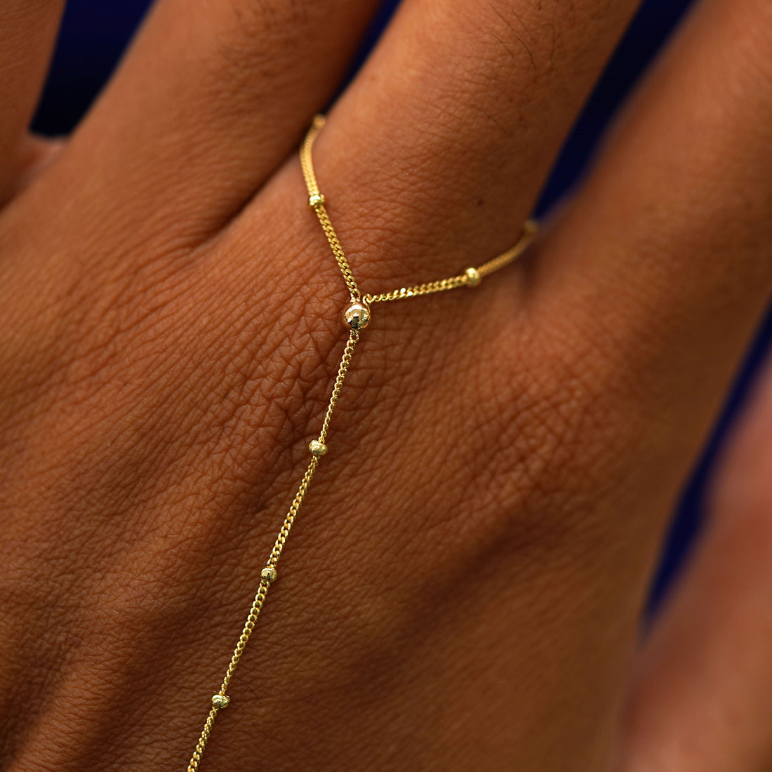 Automic Gold Hand Bracelet | Sustainable Fine Jewelry