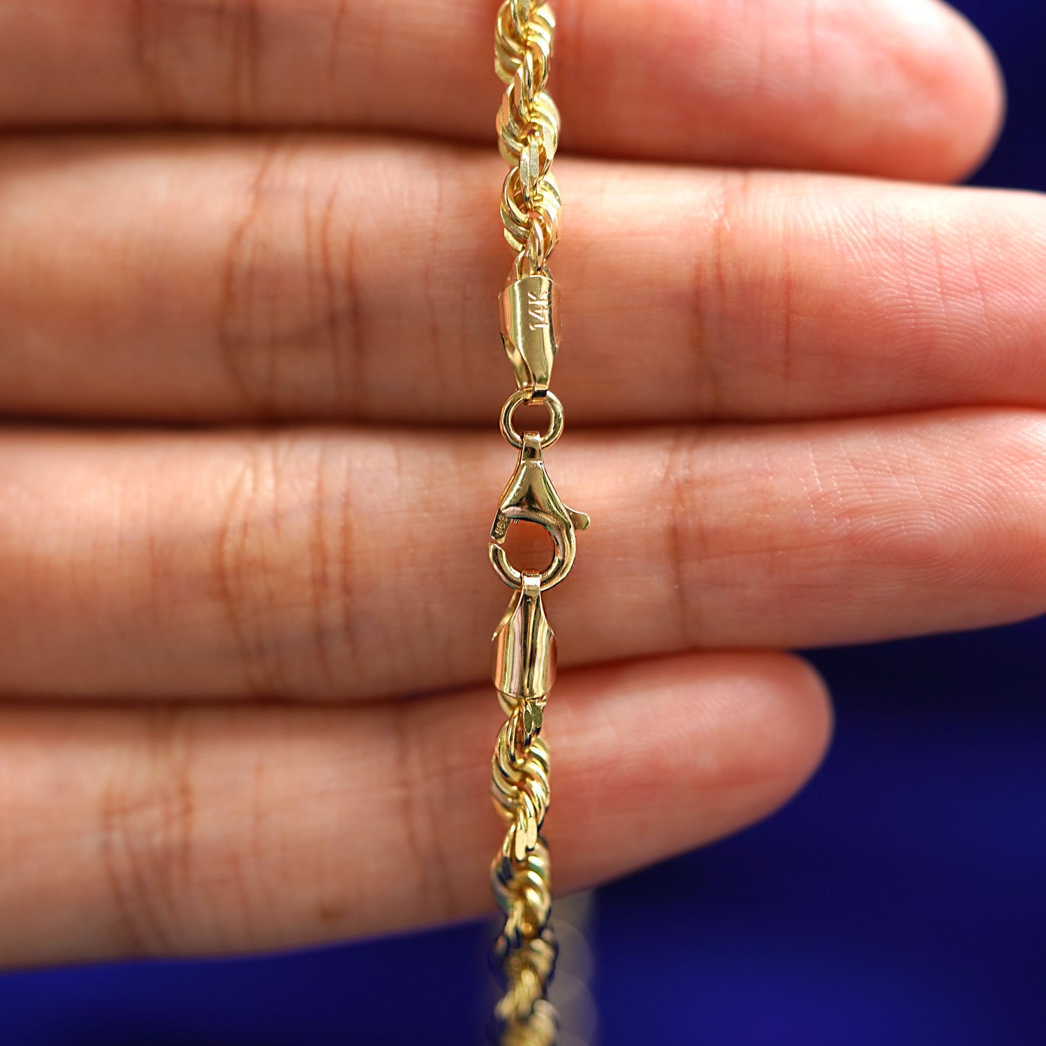 Automic Gold Thick Rope Chain | Minimalist Sustainable Fine Jewelry