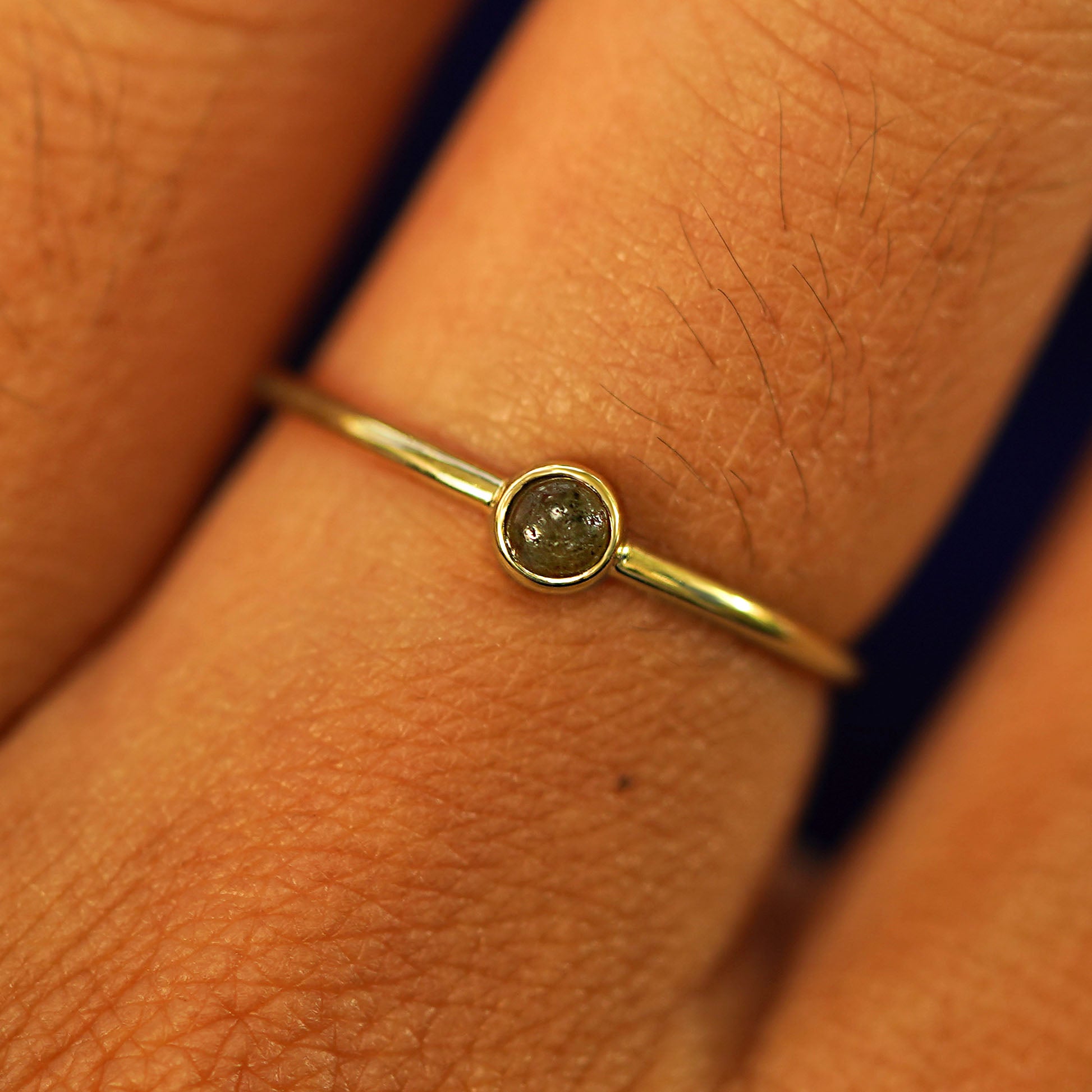 Labradorite Ring - Sustainable Fine Jewelry - Automic Gold