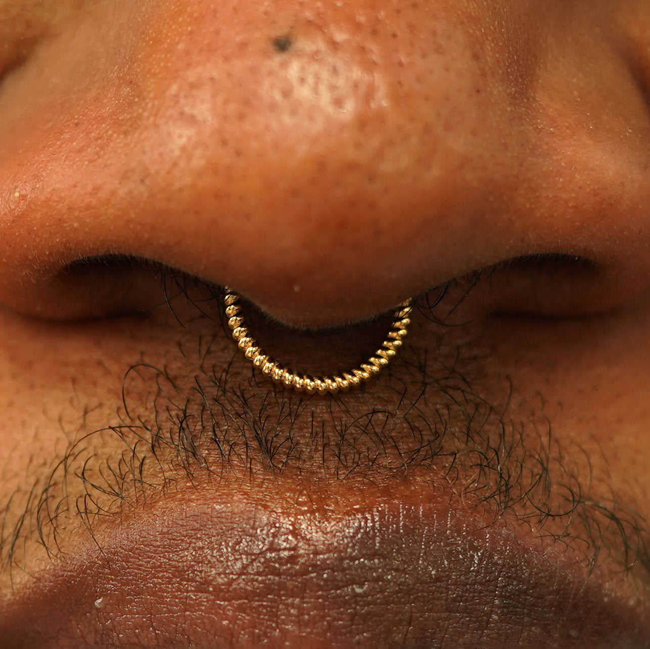 Automic Gold Rope Septum | Minimalist Sustainable Fine Jewelry