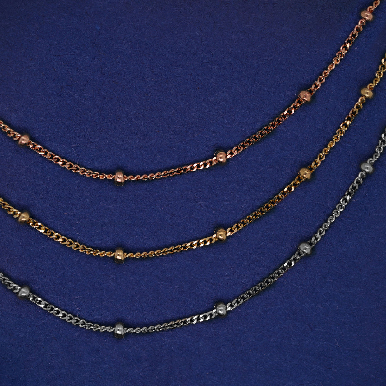 Automic Gold Beaded Essential Chain | Sustainable Fine Jewelry