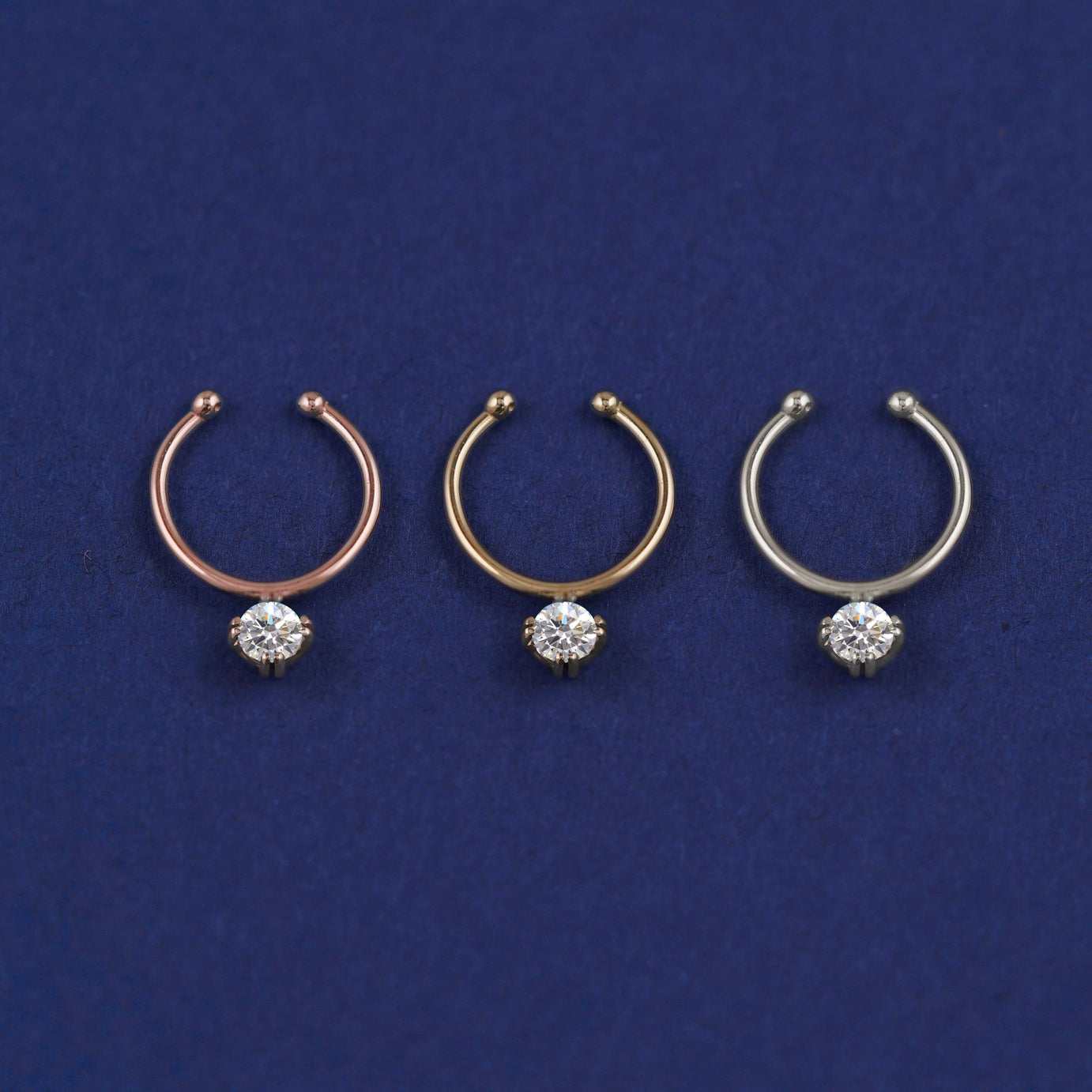 Automic Gold Diamond Septum | Sustainable Fine Jewelry